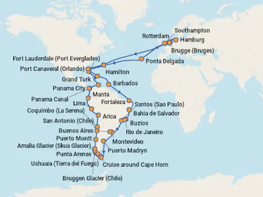 Best Germany Cruises to Rio de Janeiro 2026-2028