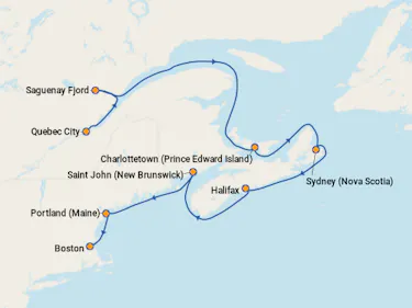 Best Cruises from Quebec City 2026-2028