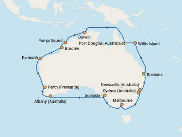 Best Cruises from Sydney to Exmouth 2025-2027
