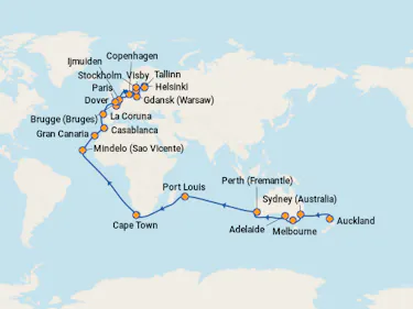 Best Princess Cruises to South Africa 2026-2028