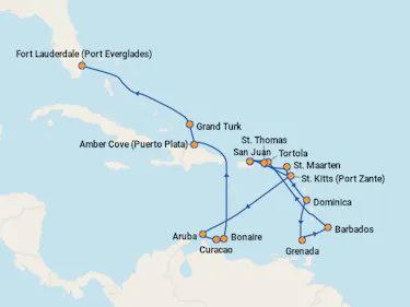 Best Cruises to Grenada 2026-2028