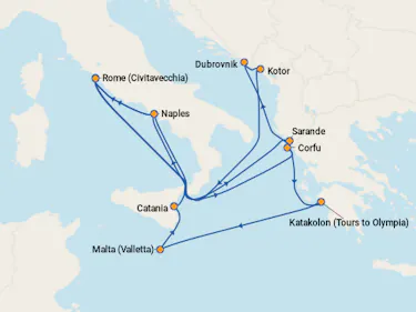 Best Cruises to Malta (Valletta) 2026-2028