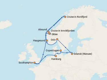 Best Germany Cruises to Olden 2026-2028