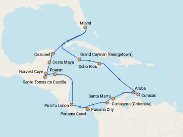 Best World Cruise Cruises to Costa Maya 2026-2028