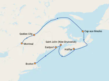 Best Cruises from Montreal to Boston 2026-2028