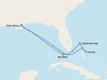 Best Carnival Cruises from New Orleans 2026-2028