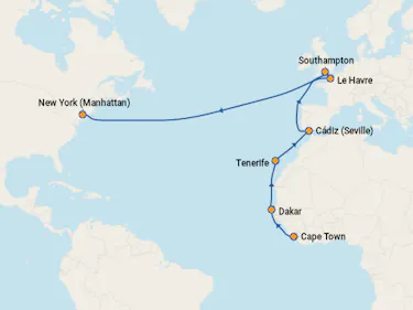 Cunard Queen Mary 2 (QM2) Cruises: 2025 & 2026 Itineraries and Prices ...