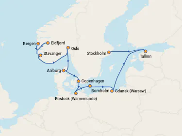 Best Cruises from Bergen 2026-2028