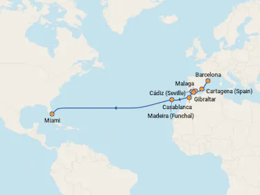 Cruises to Morocco 2025-2027