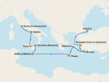 Best Cruises from Istanbul 2026-2028
