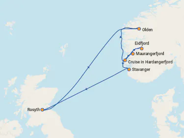 Best Cruises from Rosyth 2026-2028