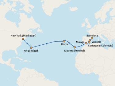 THE 25 BEST Regent Seven Seas to Transatlantic: 2025 + 2026 Itineraries ...