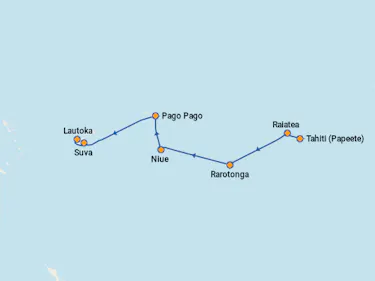 Best Cruises to Tahiti (Papeete) 2026-2028