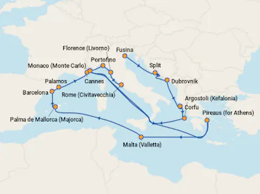 Best France Cruises to Argostoli (Kefalonia) 2026-2028