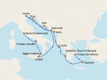 Best Croatia Cruises to Pula 2026-2028