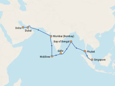 Best Thailand Cruises to Doha 2026-2028