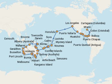 Best Fiji Cruises to Albany (Australia) 2026-2028