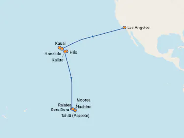 Best Transpacific Cruises to Moorea 2025-2027
