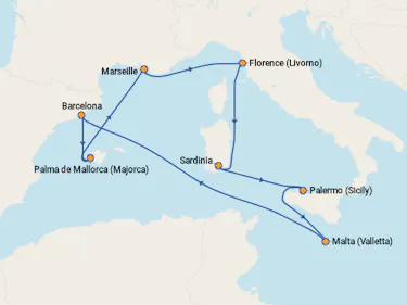 Best Cruises from Palermo 2026-2028
