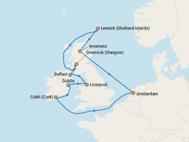 Celebrity Eclipse Cruise Itinerary to Baltic Sea on August 8, 2027