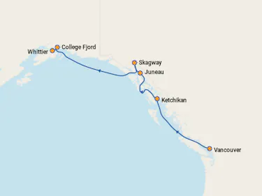 Best Crown Princess Cruises to Alaska 2026-2028