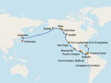 Best Japan Cruises to Fuerte Amador (Balboa) 2026-2028