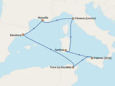 Best Cruises from Palermo 2026-2028