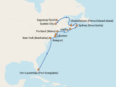 Best Cruises from Quebec City 2026-2028