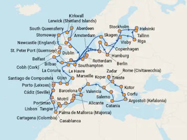 Best Germany Cruises to Newcastle (England) 2026-2028