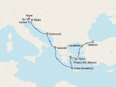 Best Cruises to Istanbul 2026-2028