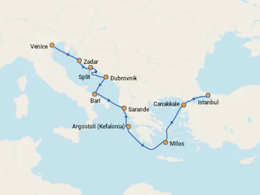 Best Turkey Cruises to Sarande 2026-2028