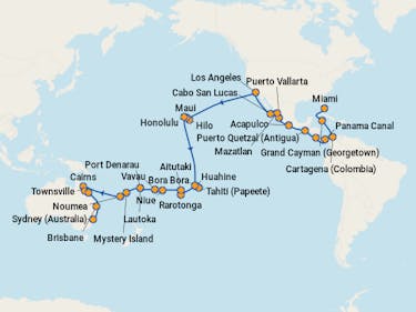 Best Fiji Cruises to Miami 2026-2028