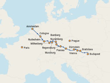 Best Cruises from Prague to Cologne 2026-2028