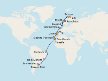 Best Europe River Cruises to Montevideo 2026-2028