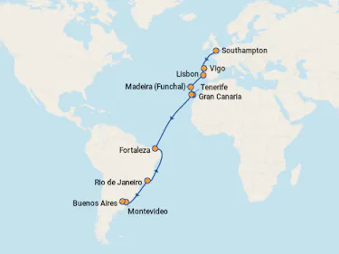 Best Europe River Cruises to Montevideo 2026-2028