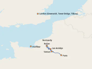 Best Thames River Cruises to Rouen 2026-2028