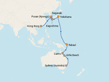Best Asia Cruises to Rabaul 2026-2028