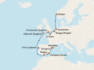 Best Cruises from Bergen 2026-2028