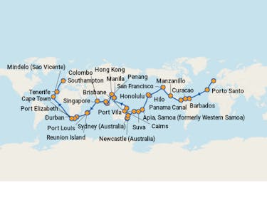 Best Fiji Cruises to Colombo 2026-2028