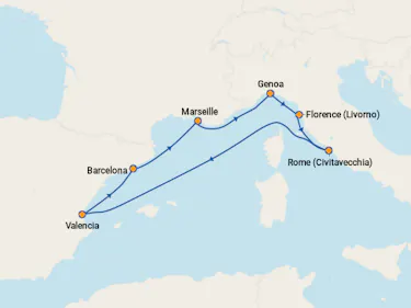 Best Cruises From Rome To Barcelona 2026 2028