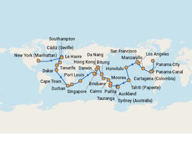 Cunard Queen Mary 2 (QM2) Cruises: 2025 & 2026 Itineraries and Prices ...