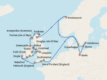 Best Wales Cruises to Invergordon (Inverness) 2026-2028