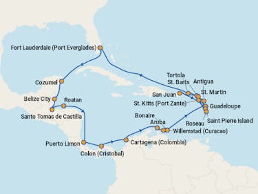 Best Belize Cruises to St. Barts 2026-2028