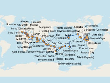 Best Fiji Cruises to Doha 2026-2028