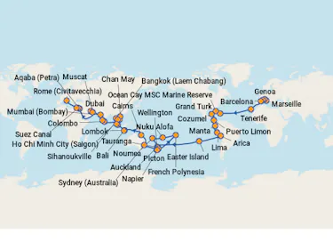 Best MSC Magnifica Cruises to Oman 2026-2028