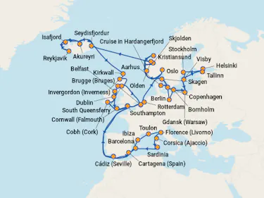 Best Italy Cruises to Invergordon (Inverness) 2026-2028
