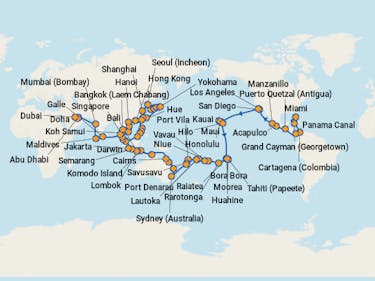 Best Japan Cruises to Puerto Quetzal (Antigua) 2026-2028