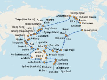 Best World Cruise Cruises to Sitka 2026-2028