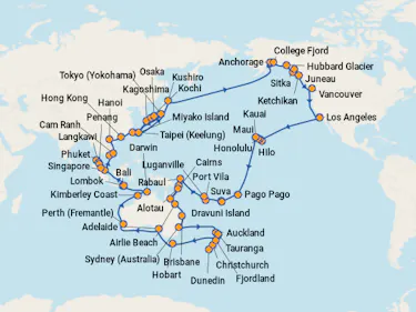Best Cruises from California 2026-2028