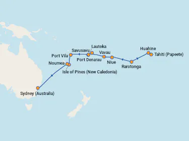 Best Fiji Cruises to Tahiti (Papeete) 2026-2028